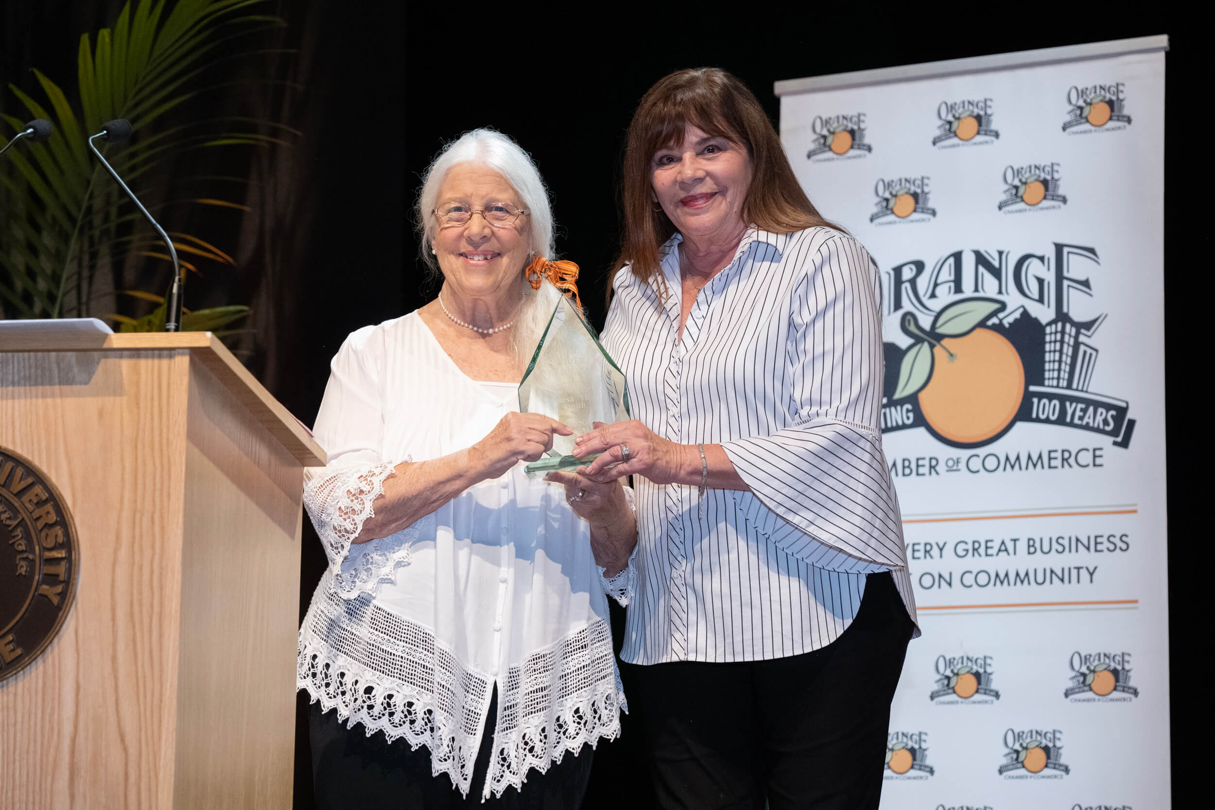 Citizen of the Year - Orange Chamber of Commerce and Visitors Bureau